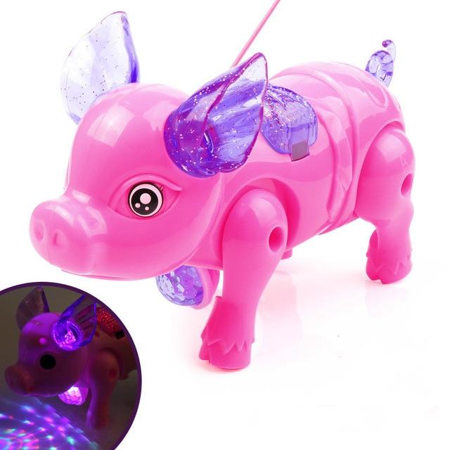 Electric Walking & Singing Musical Piggy Toy – cheerfulheartsshop.com